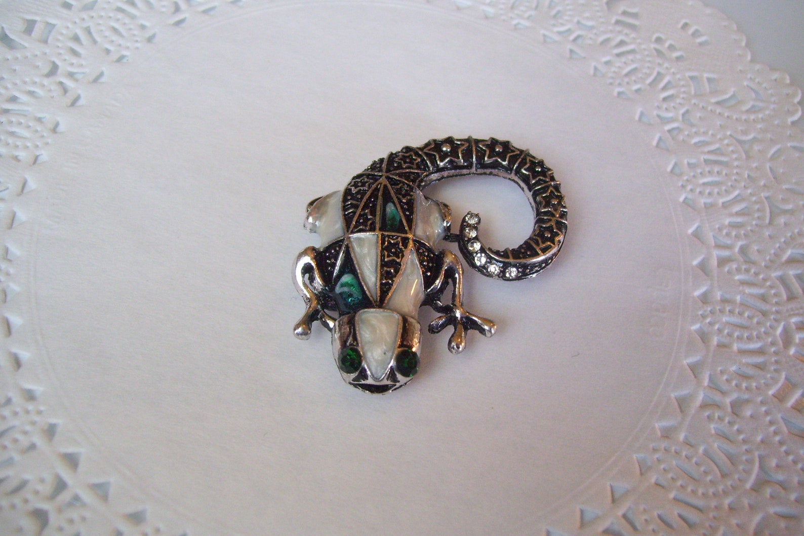 Lizard Magnet Repurposed Jewelry Gecko Magnet Desert - Etsy