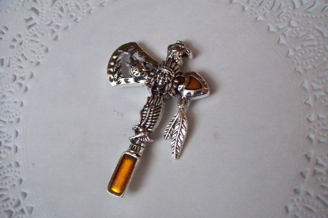 Tomahawk Magnet - Indian Magnet - Feather Magnet - Indian Jewelry ...