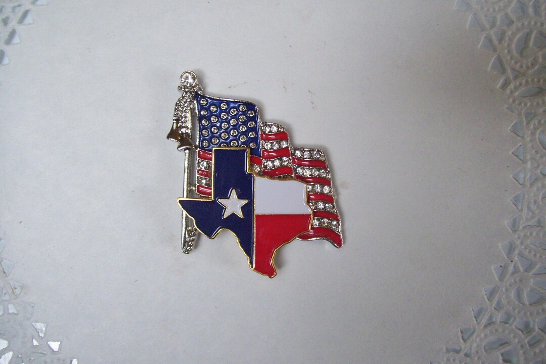 Texas Magnet - US Flag Magnet - State of Texas Magnet - American Flag ...