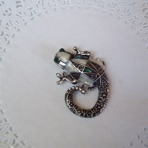 Lizard Magnet Repurposed Jewelry Gecko Magnet Desert - Etsy