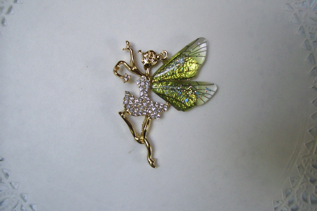 Fairy Magnet - Repurposed Jewelry - Fairy Decor - Birthday Gift ...