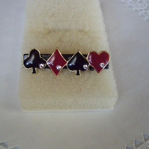 Poker Hair Clip - Casino Hair Clip - Repurposed Jewelry - Playing Cards ...