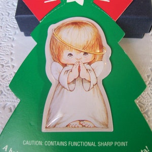Angel Pin - Christmas Angel Pin - Hallmark Angel Pin NOS - Vintage ...