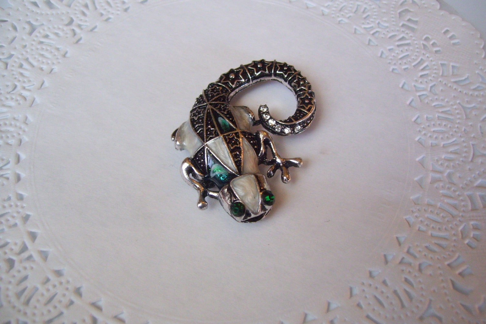 Lizard Magnet Repurposed Jewelry Gecko Magnet Desert - Etsy