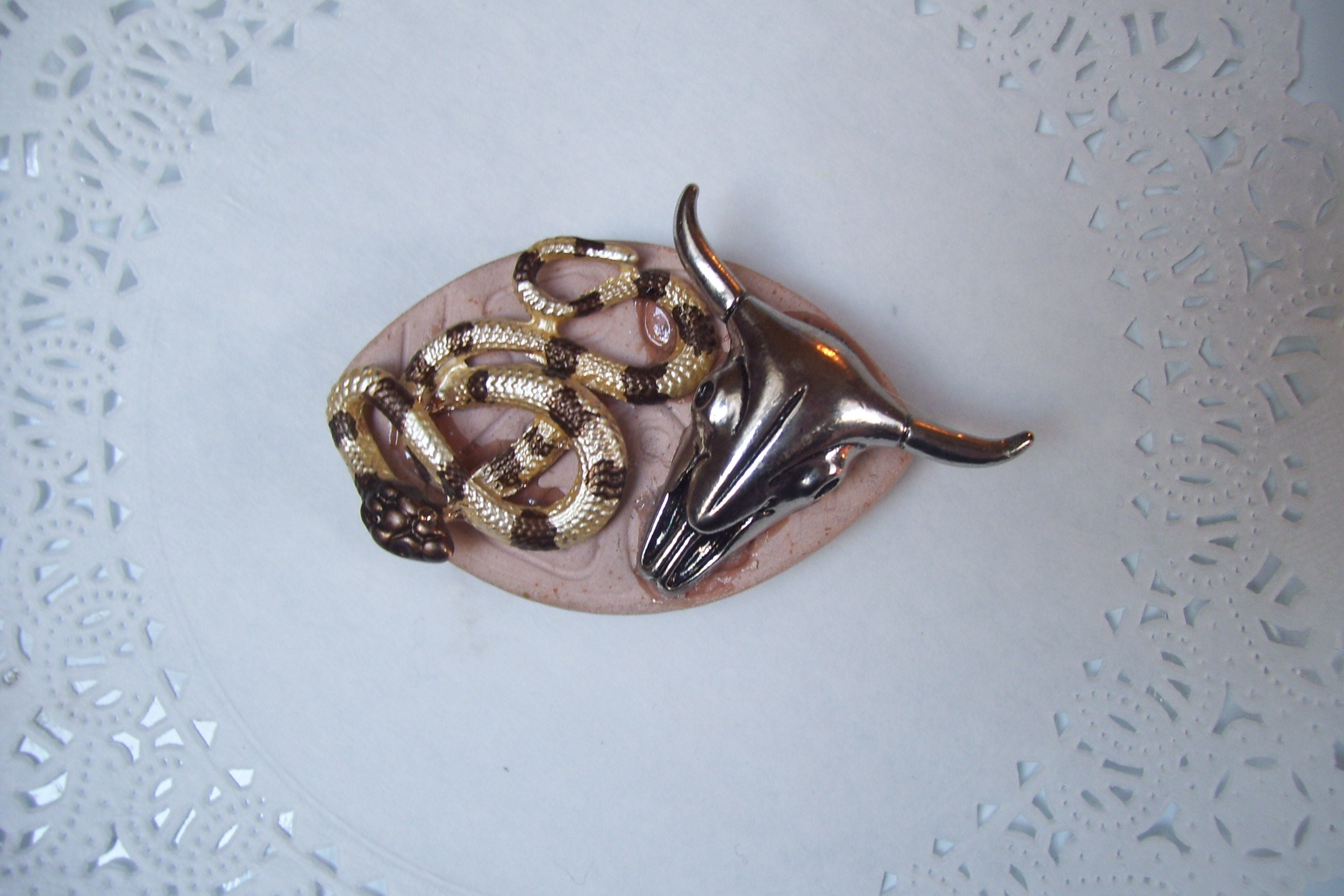 Snake Magnet Desert Magnet Skull Magnet Longhorn Magnet - Etsy