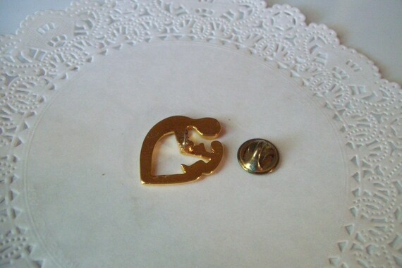 Madonna and Child pin - religious jewelry - religious… - Gem