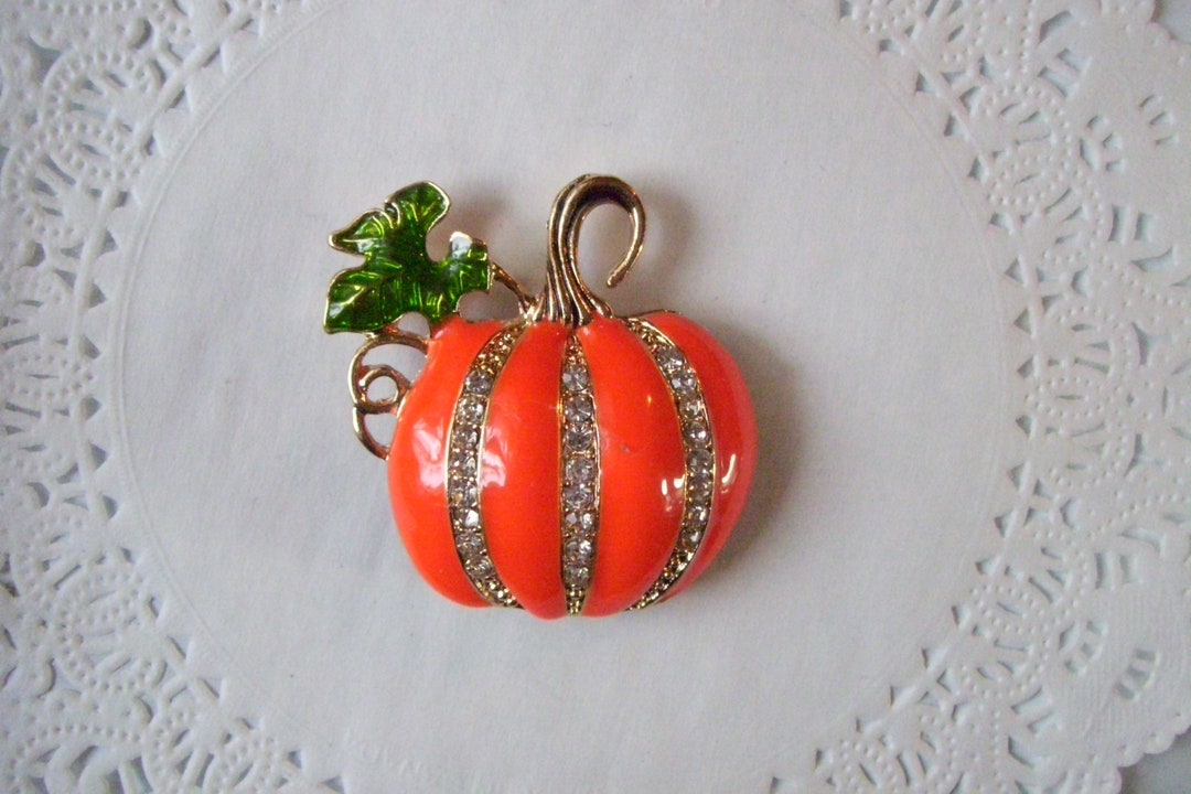 Pumpkin Magnet - Fall Magnet - Fall Decor - Thanksgiving Magnet ...