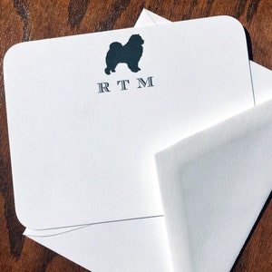 Personalized Chow Chow Note Cards - Etsy