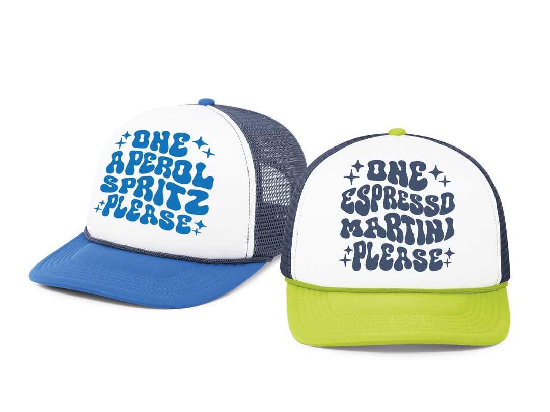 One Espresso Martini Please, Martini, Aperol, Marg Hat, Customizable ...
