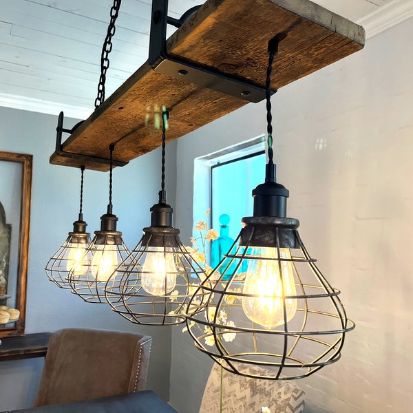 Rustic Cage Light - Etsy