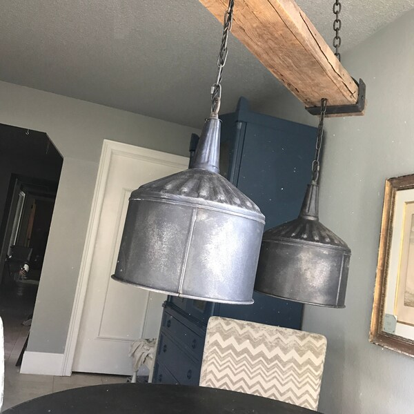 Funnel Lamp - Etsy