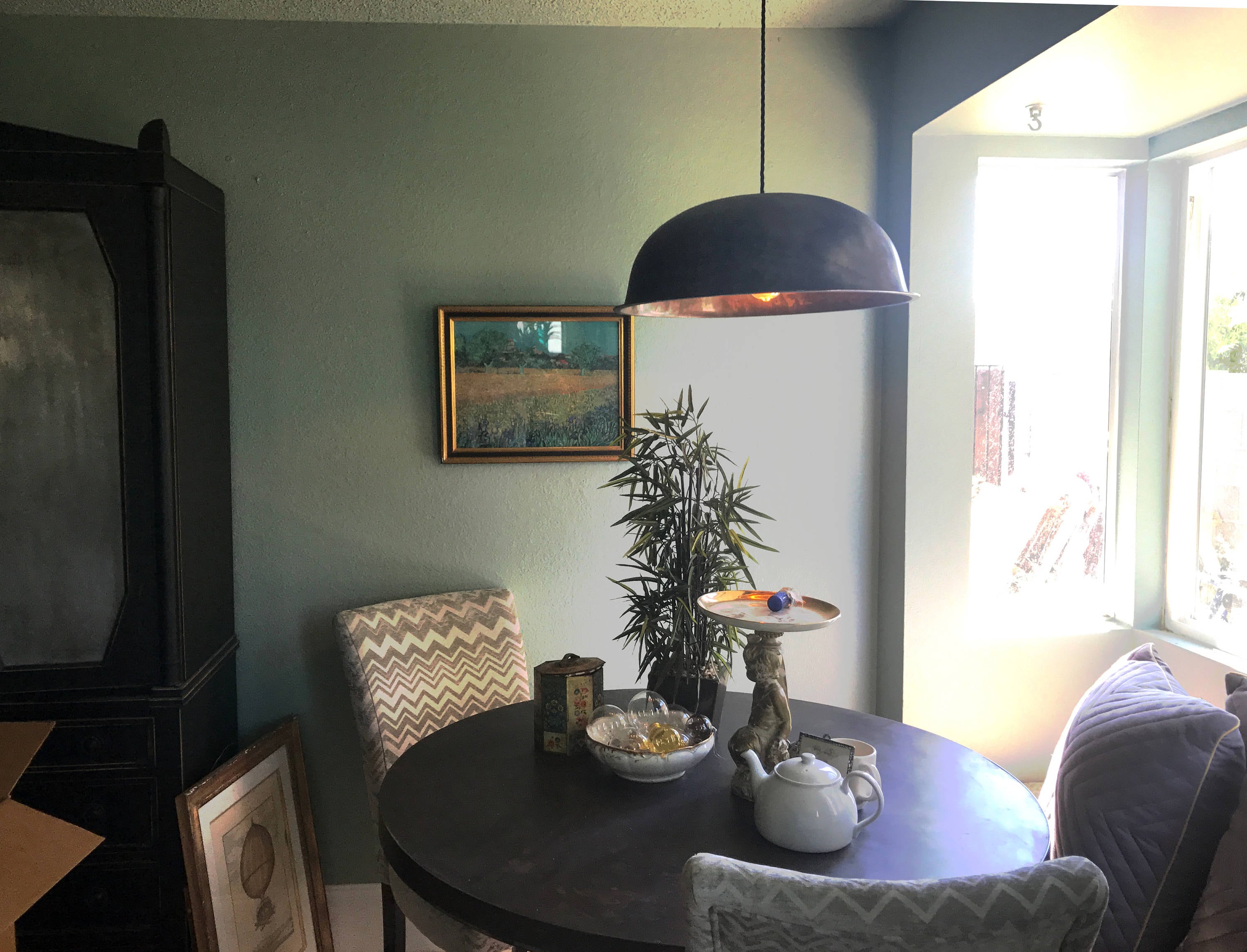 Extra Large Dome Pendant Light: 22" Industrial Hanging Lamp - Etsy