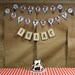 Western, Cowboy, Rodeo Party Theme - Pennant Banner - Happy Birthday ...