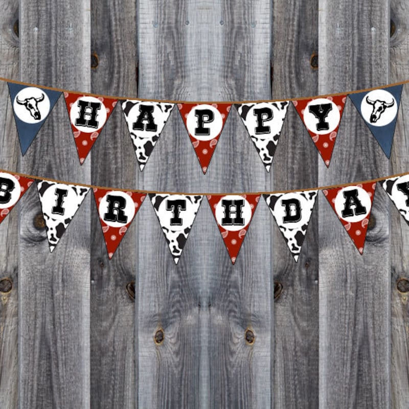 Bandana Banner - Etsy