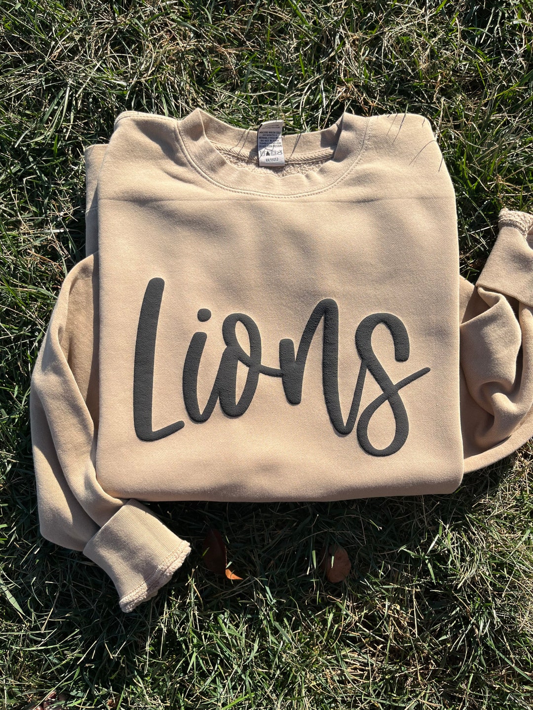 Puff Vinyl, Custom Team Crewneck Sweatshirt - Etsy