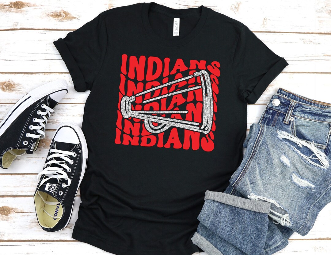Indians Cheer Customizable Team Shirt, Cheer Mom Shirt, Custom School ...
