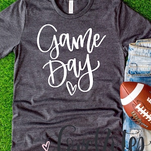 Game Day Tee Shirt, Customizable Colors, Team Colors, Team Pride Shirt ...