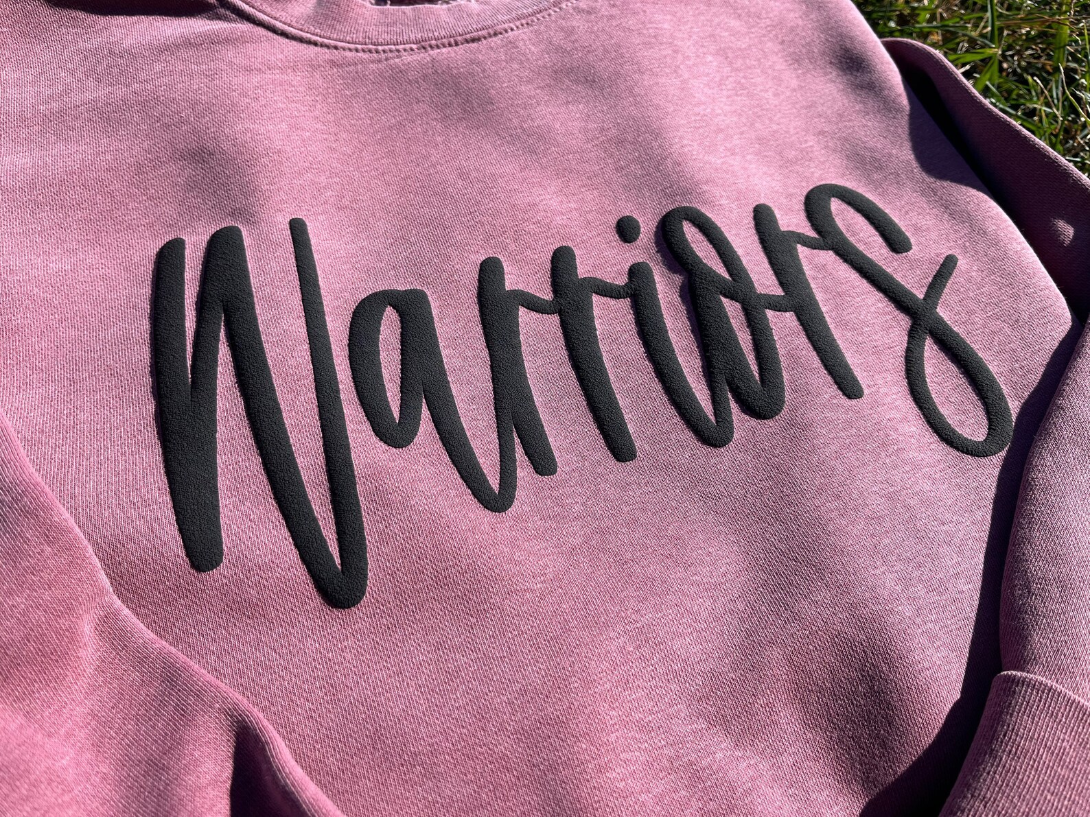 Puff Vinyl, Custom Team Crewneck Sweatshirt - Etsy