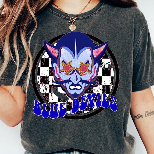 Blue Devils Shirt - Etsy