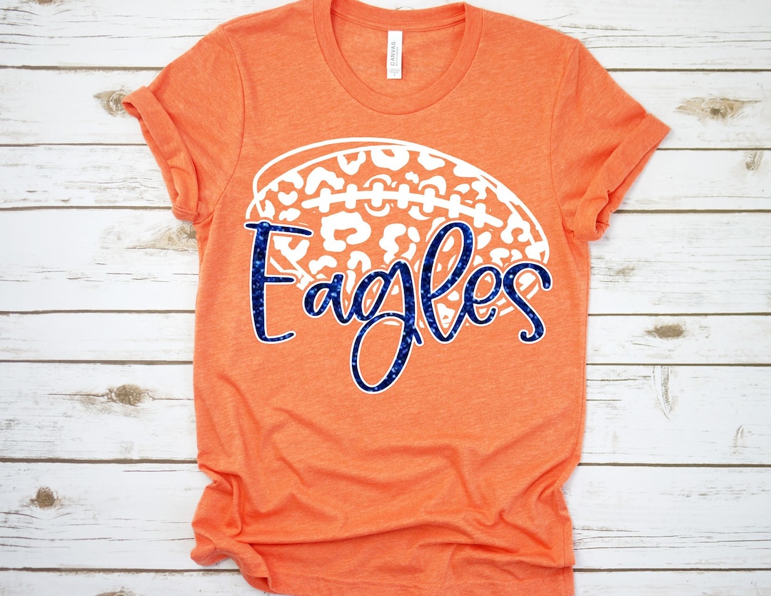 Eagles Football Leopard Print, Football Design, Unisex Fit Shirts - Etsy