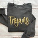 Puff Vinyl, Custom Team Crewneck Sweatshirt - Etsy