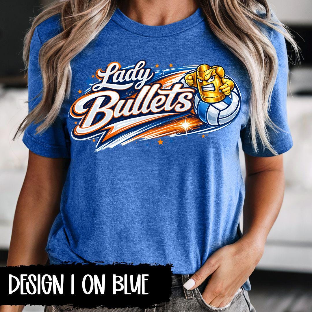 Lady Bullets Volleyball Team and Fan Gear, Unisex Fit - Etsy Canada