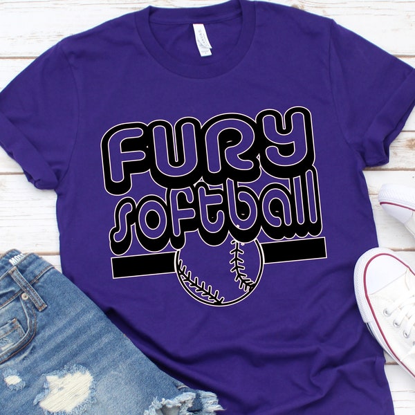 Fury Baseball Svg - Etsy