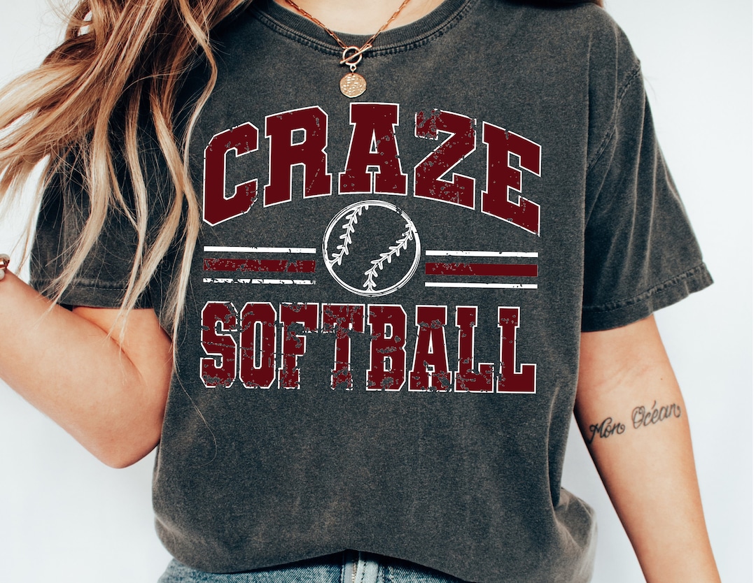 Craze Softball Pepper CC Unisex Fit Shirt, Softball Parent Shirt ...