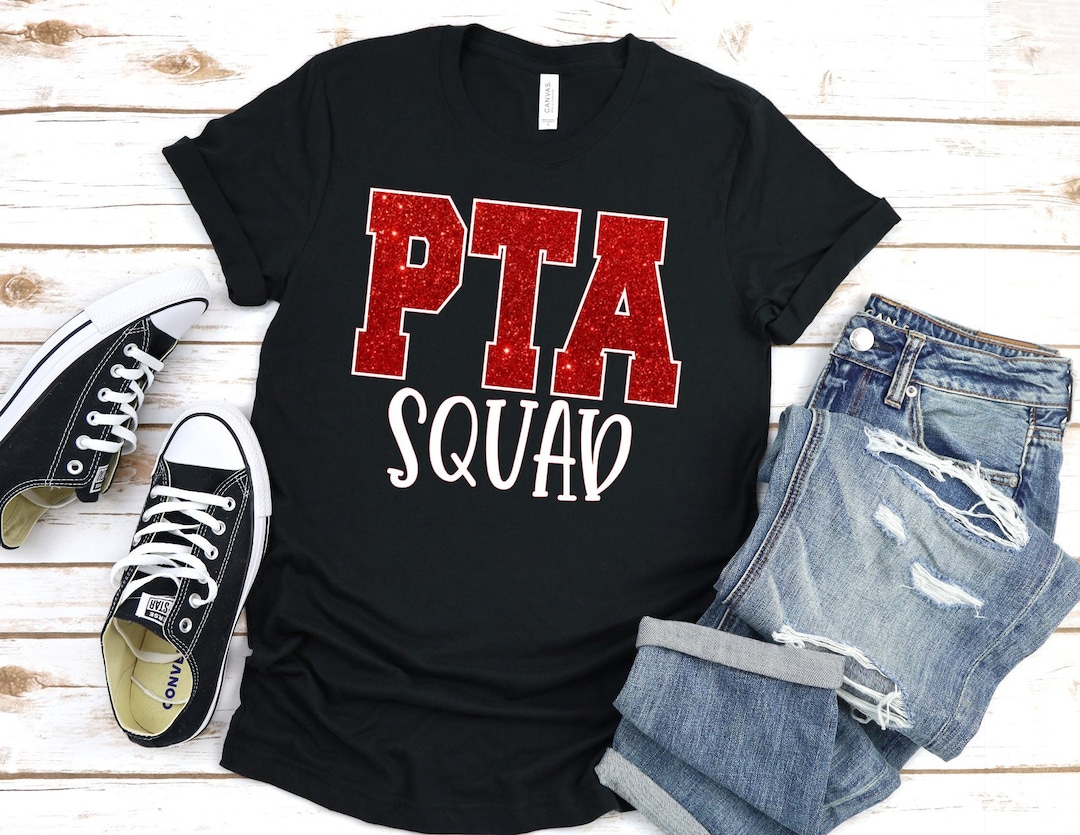 PTA Squad Shirt, PTO Squad Shirt, Parent Teacher Organization Association Shirt, Fun PTO Shirt ...