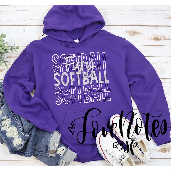 Fury Softball Svg - Etsy