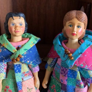 PRINTED Patchwork Hitty Doll Dress KIT & Reversible Cape KIT by Miss ...