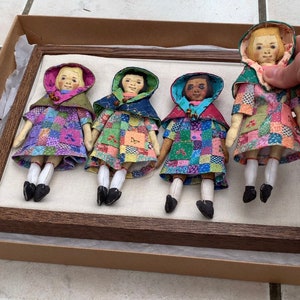 PRINTED Patchwork Hitty Doll Dress KIT & Reversible Cape KIT by Miss ...