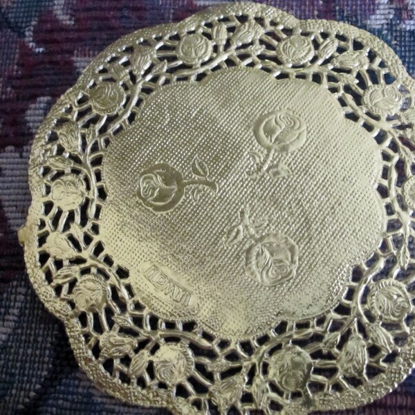 Gold Paper Doilies - Etsy