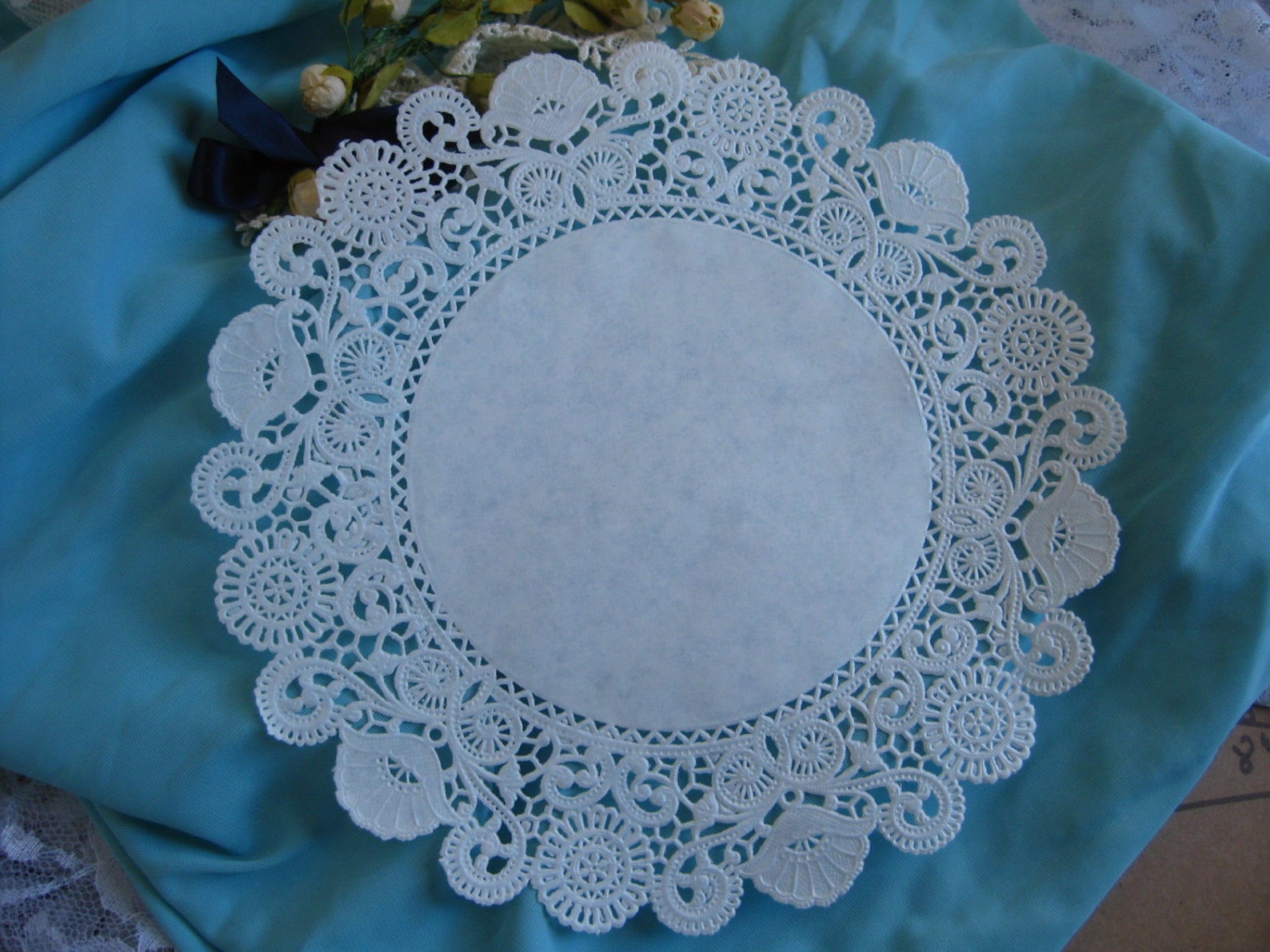 8 Inch off White Ivory Star Scroll Royal LACE Paper - Etsy