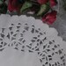 9 Inch White FLORAL FANSTASY LACE Paper Doily 25 Pcs - Etsy