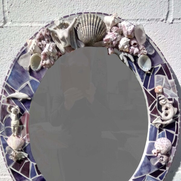 Sea Shell Mirror - Etsy