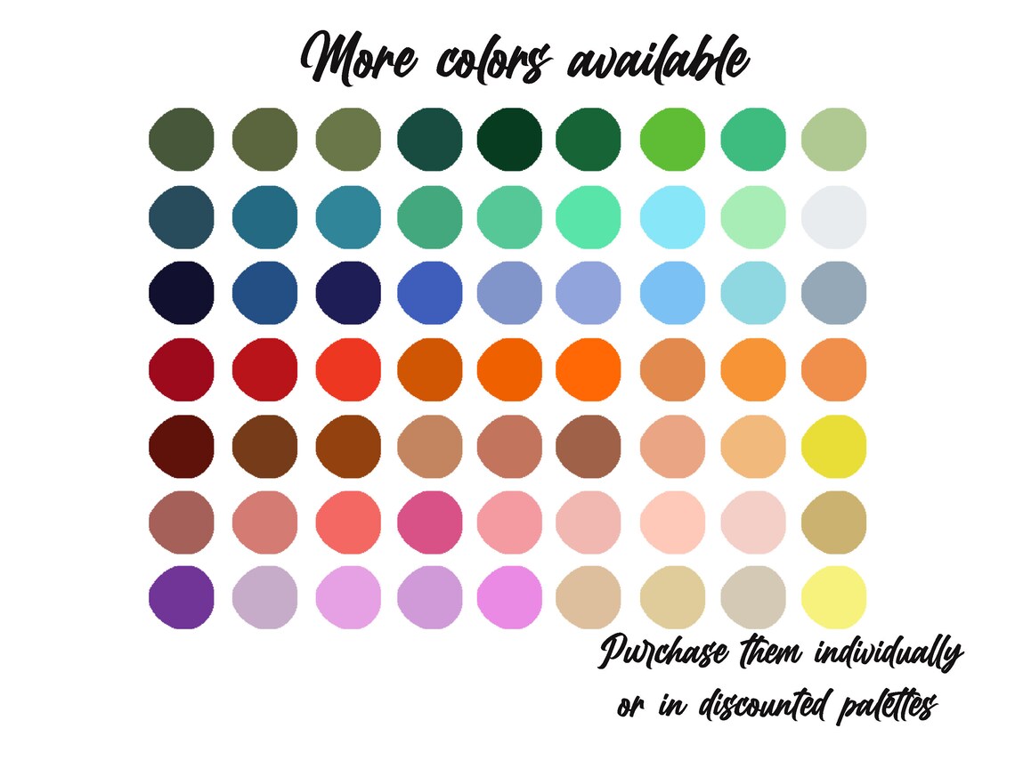 Digital Download Polymer Clay Colors, Clay Coloring Recipes Download ...