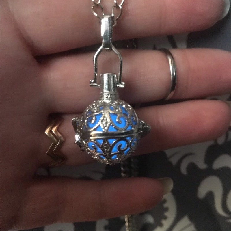 Glow in the Dark Locket - Etsy