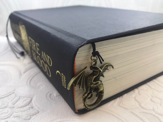 Black Book Thong With Dragon Charm & Golden Obsidian Braided - Etsy UK