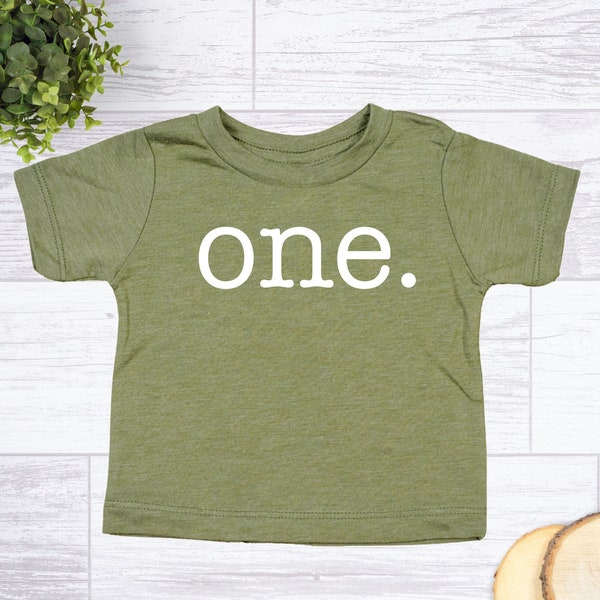 One Birthday Shirt - Etsy