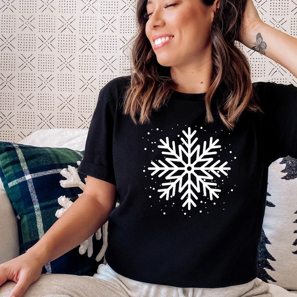 Snowflake Shirt - Etsy