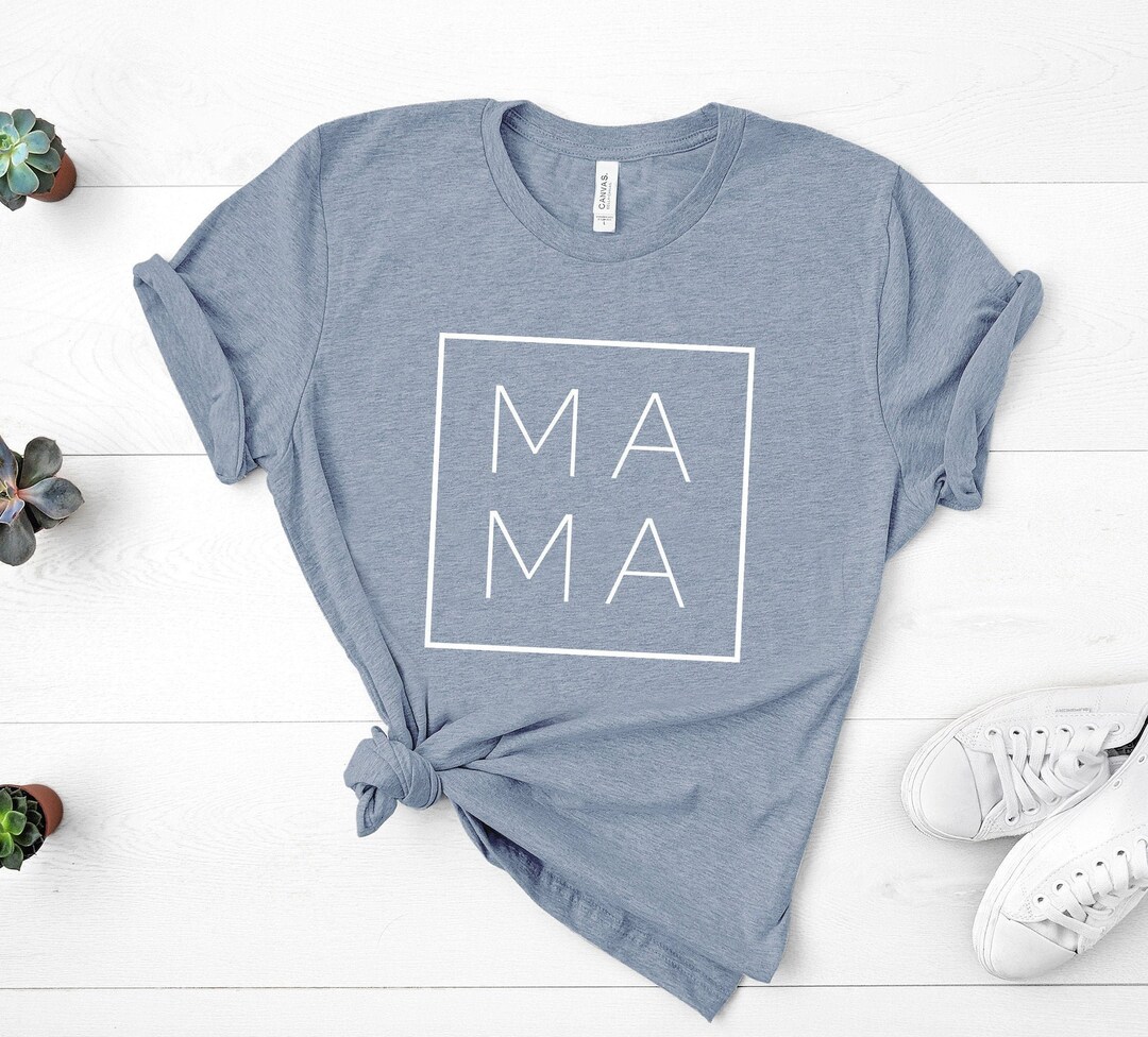 Mama Shirt, Mama Square, Mom Shirts, Momlife Shirt, Mom Life Shirt ...