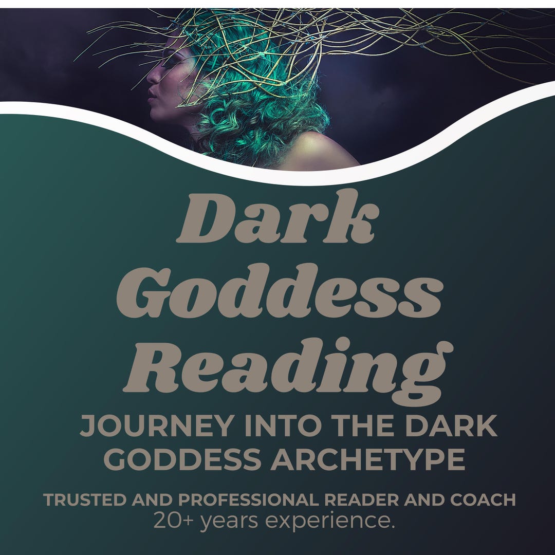 The Dark Goddess Psychic Tarot Intuitive Shadow Work Reading. - Etsy