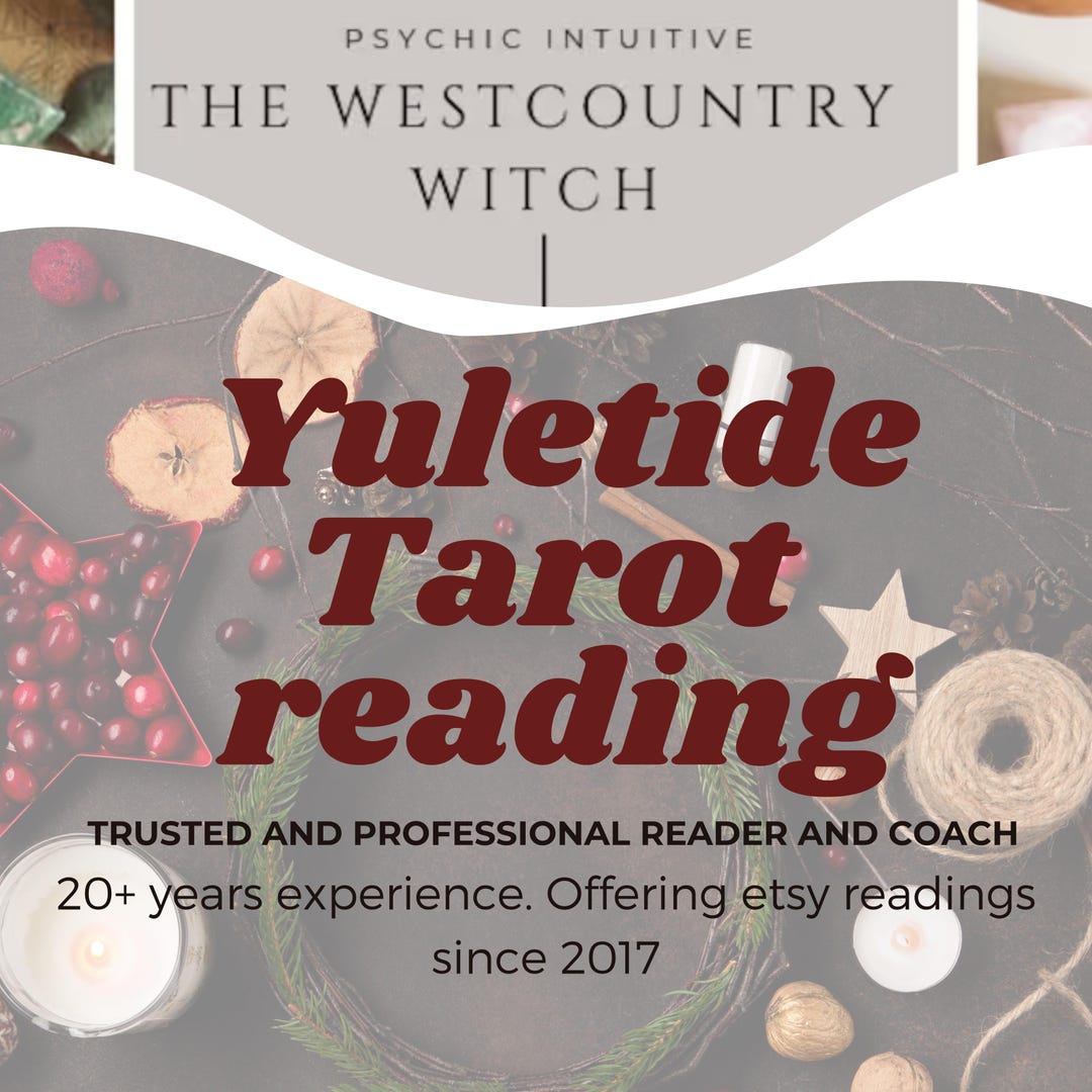 Yuletide Tarot Reading, Spiritual Guidance, End of Year Reflection ...