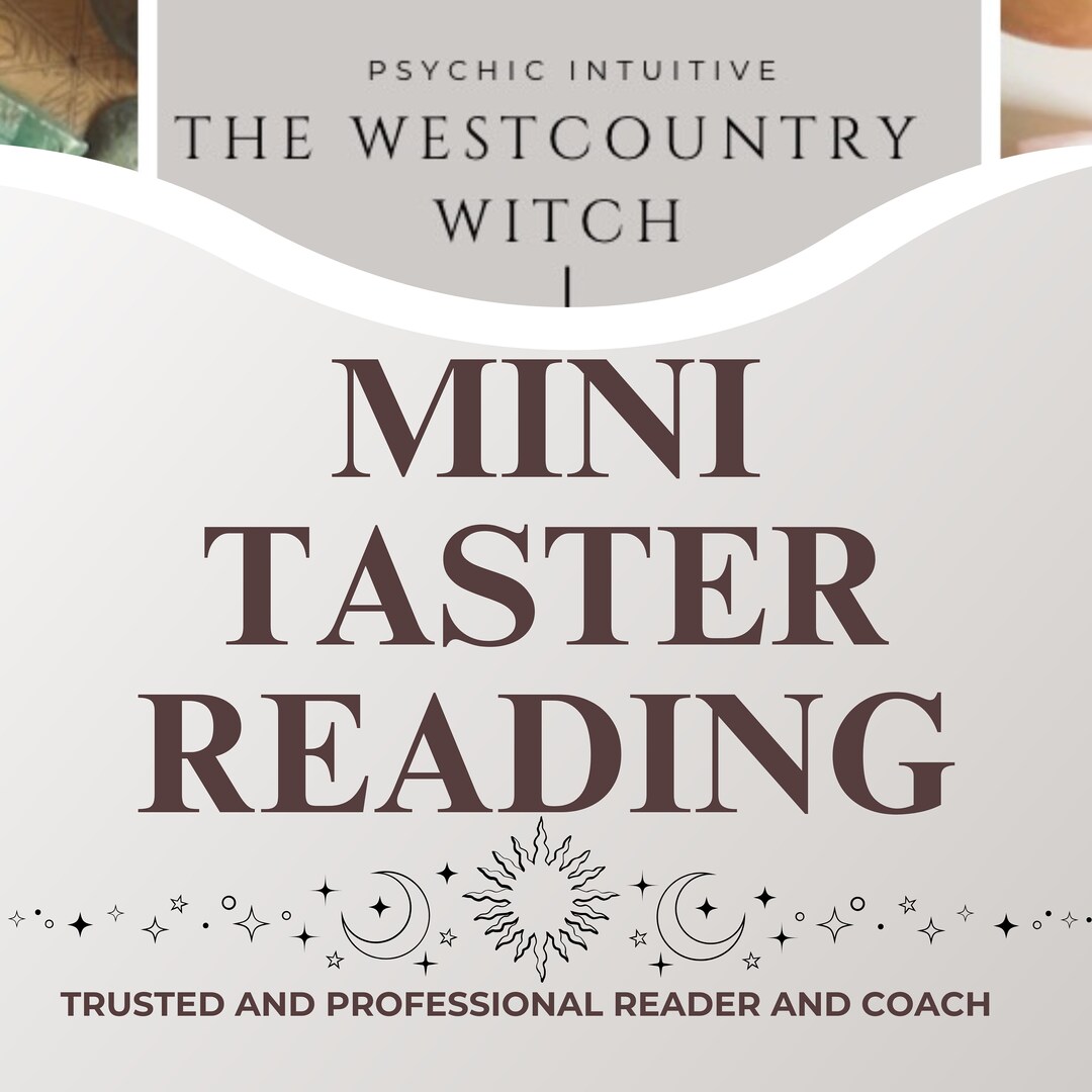 Psychic Reading, Mini Tarot Reading Taster Reading - Etsy