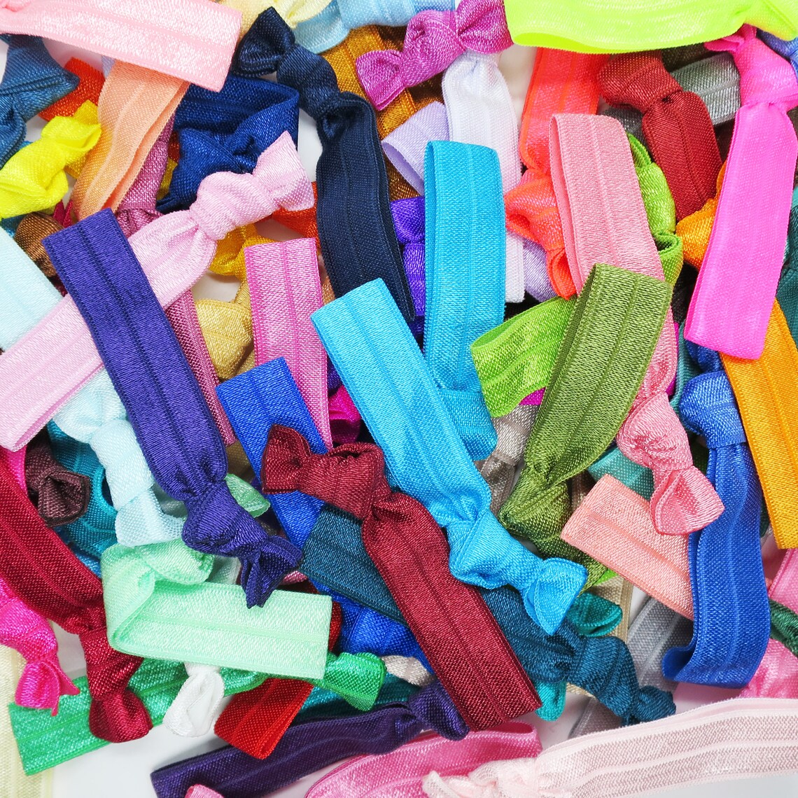 Hair Ties 89 CUSTOM COLORS Pick N Mix Choose Your Color | Etsy UK