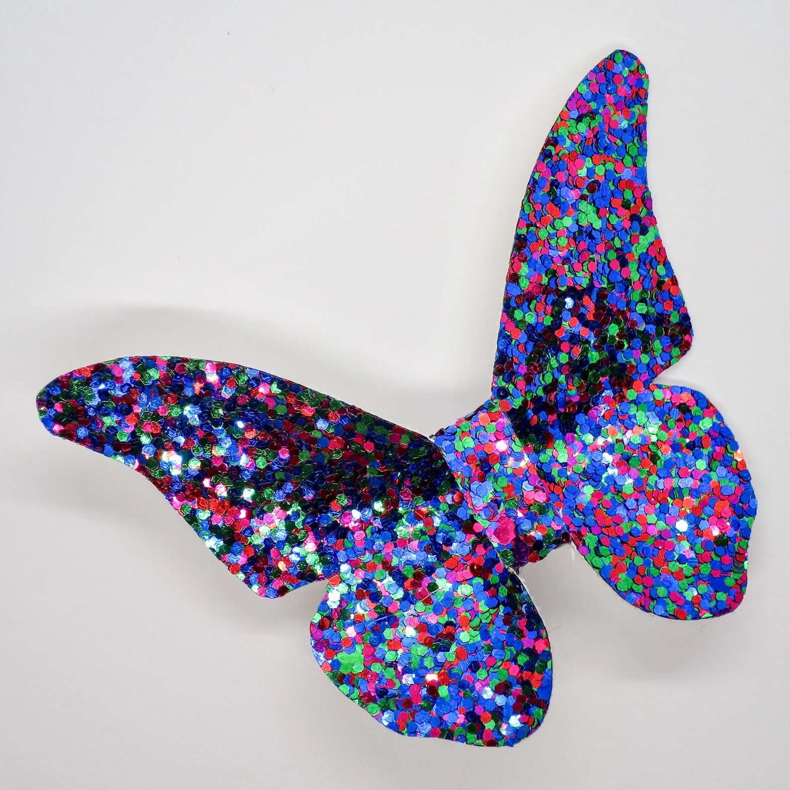 Glitter Butterfly Clips Butterfly Hair Clip Glitter - Etsy