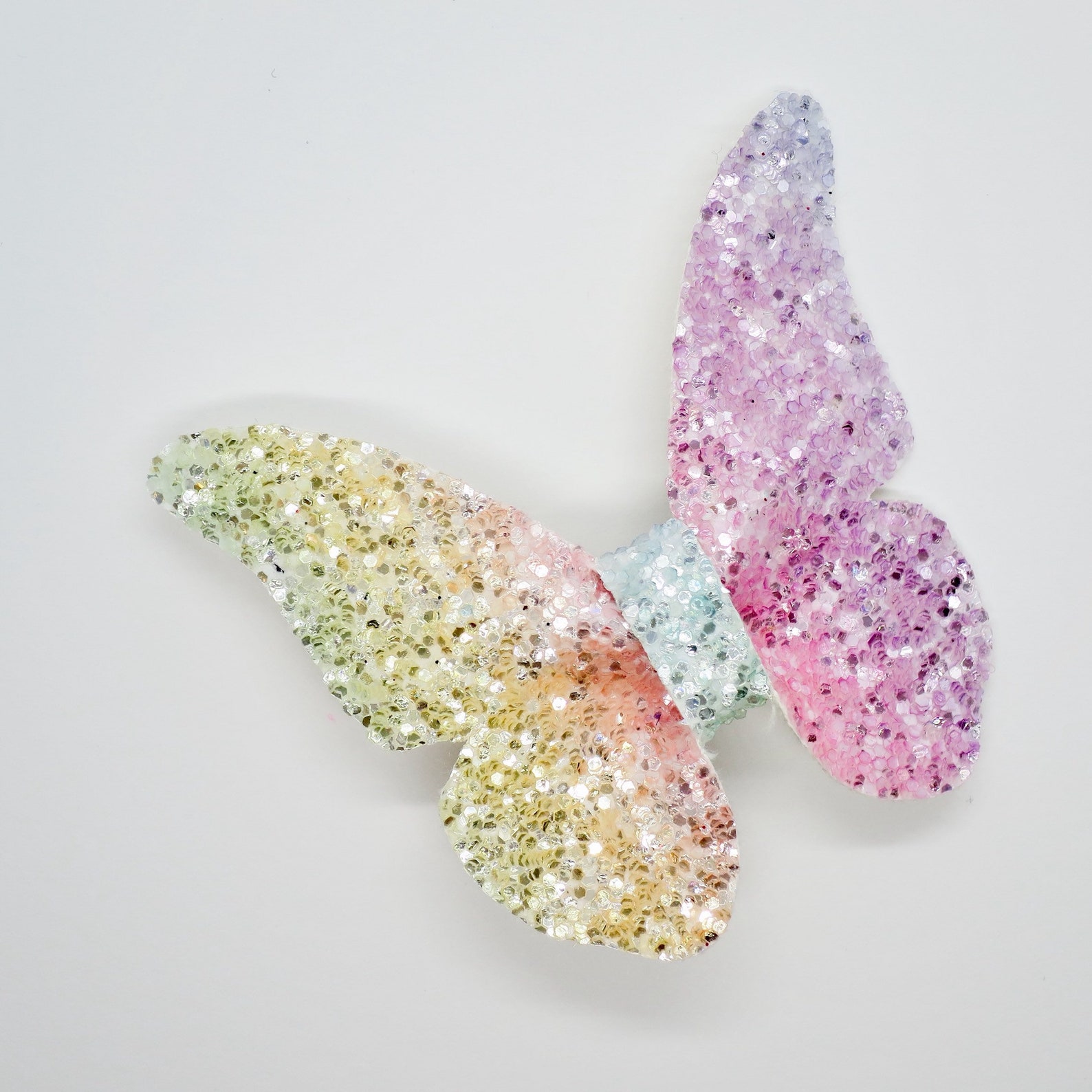 Glitter Butterfly Clips Butterfly Hair Clip Glitter - Etsy