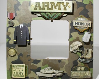 Military Memorial Frame - Etsy