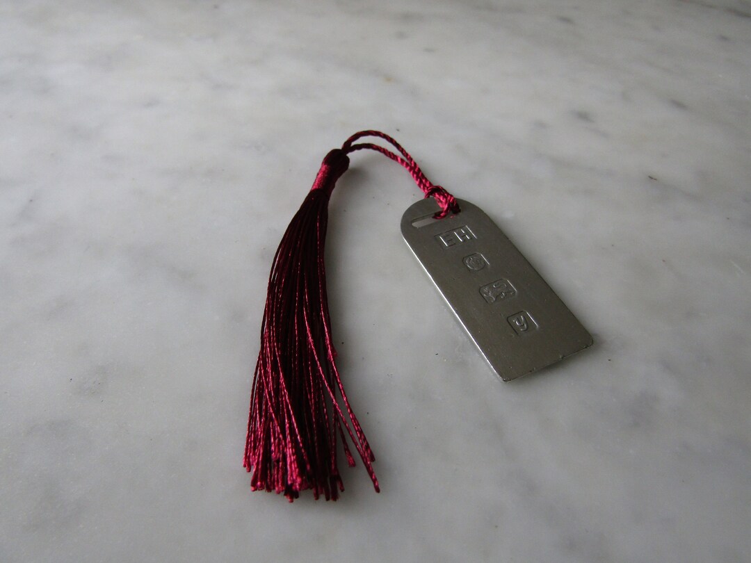 Bookmark Sterling Silver 1998 Oversized Hallmark 107857E - Etsy UK